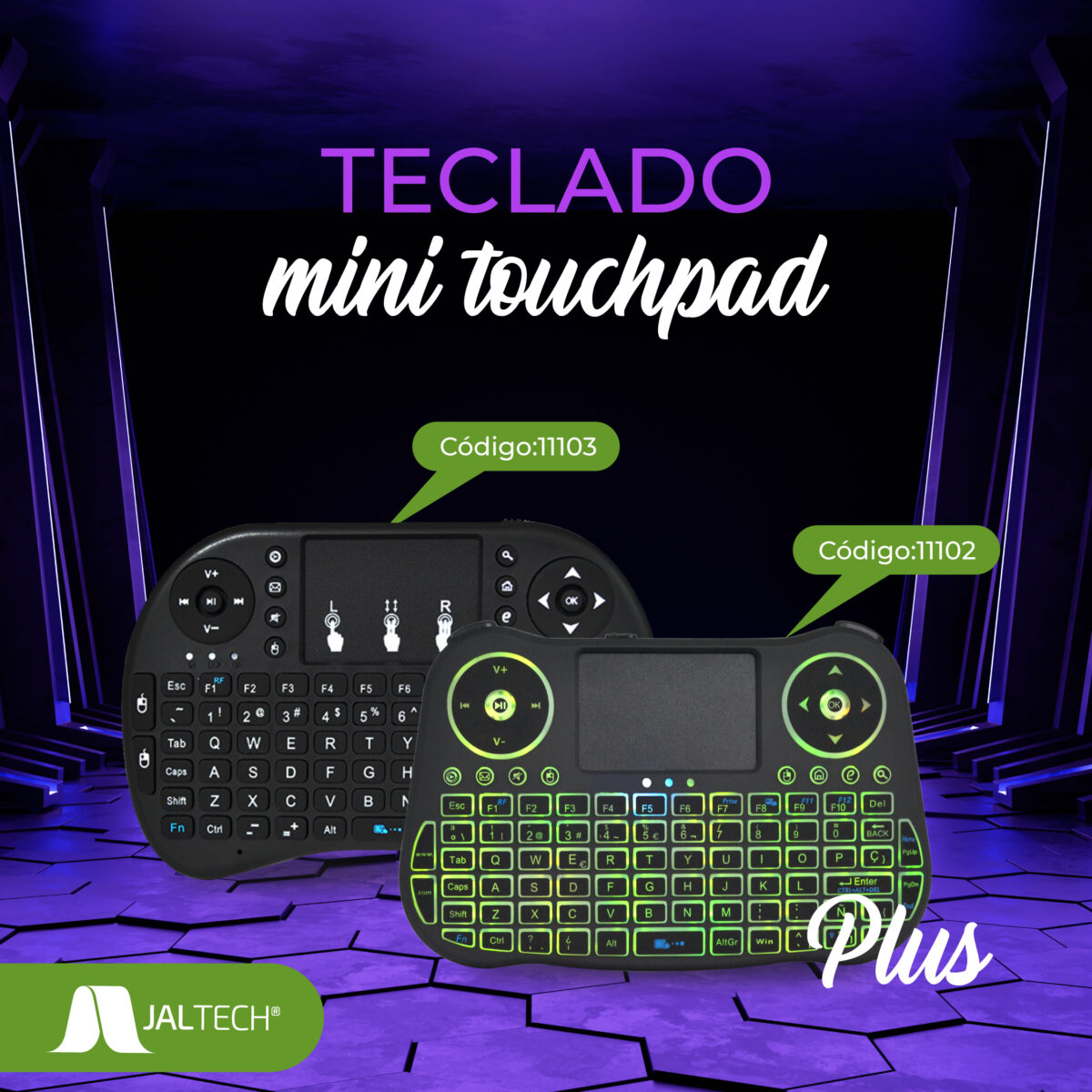 Teclados Mini Touchpad – Jaltech SAS