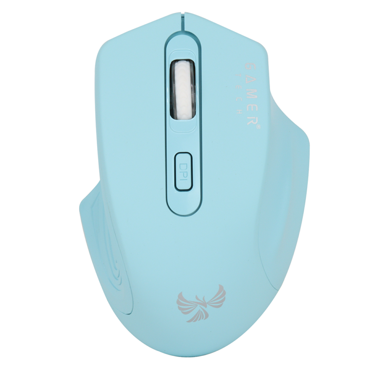 MOUSE INALÁMBRICO 2.4 AZUL – Jaltech SAS