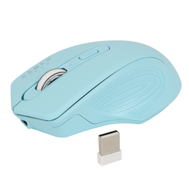 MOUSE INALÁMBRICO 2.4 AZUL – Jaltech SAS