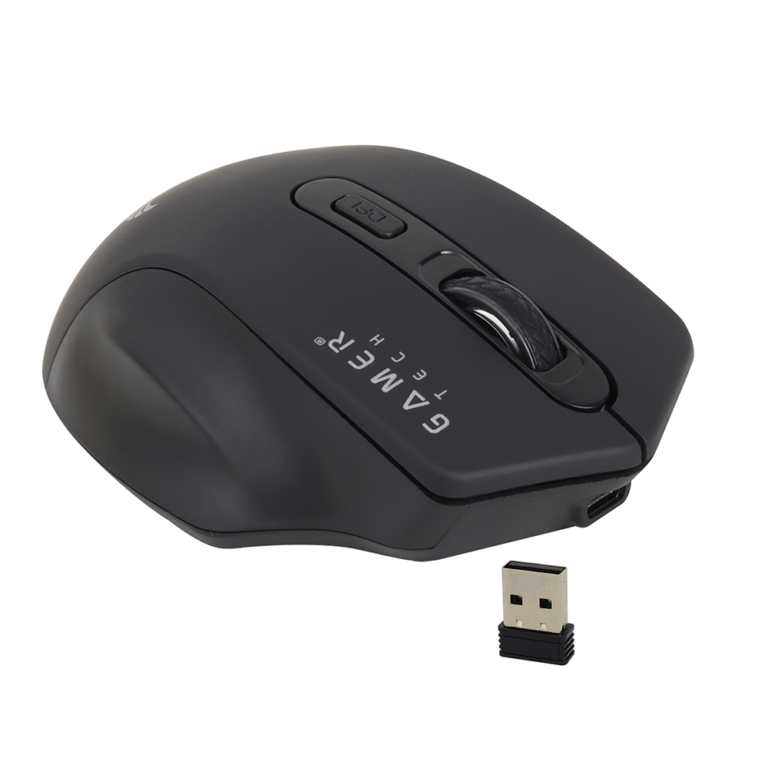 MOUSE INALÁMBRICO 2.4 NEGRO – Jaltech SAS