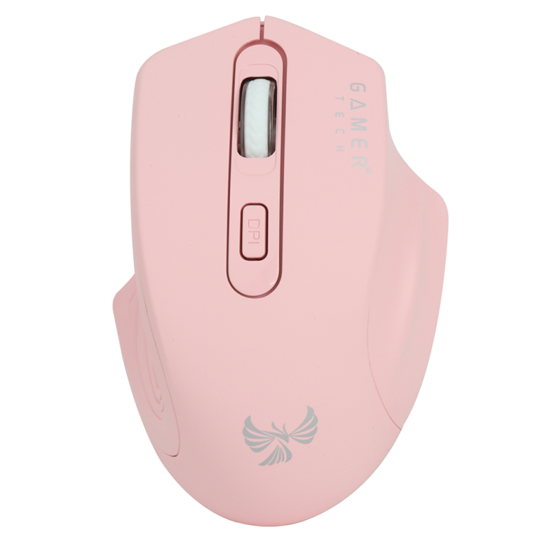 MOUSE INALÁMBRICO 2.4 ROSA – Jaltech SAS