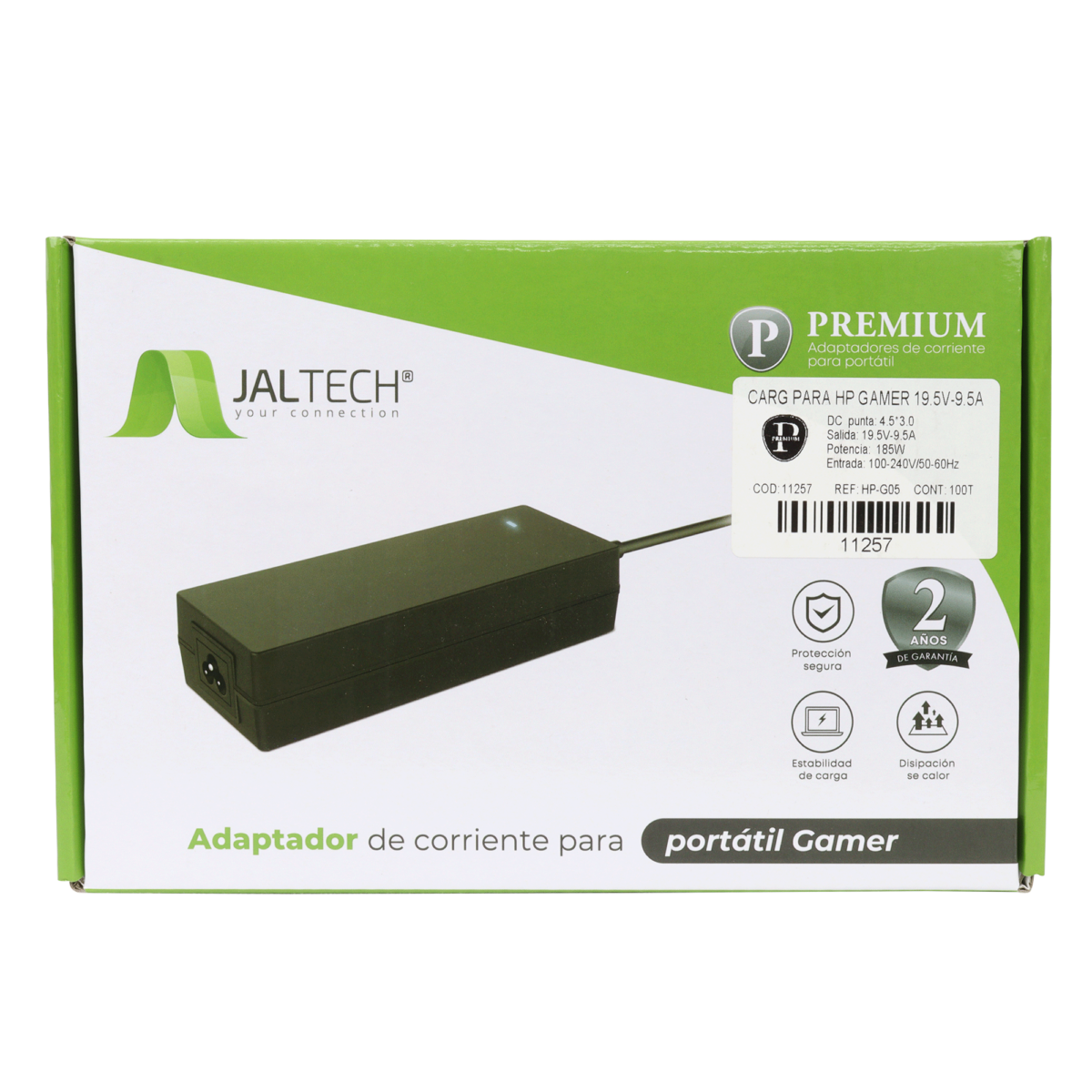 CARG PARA HP GAMER P. AZUL 19.5V 9.5A – Jaltech SAS