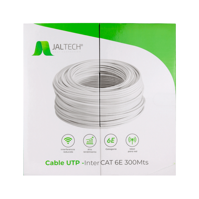 CABLE UTP INTERIOR CAT-6 300MTS – Jaltech SAS