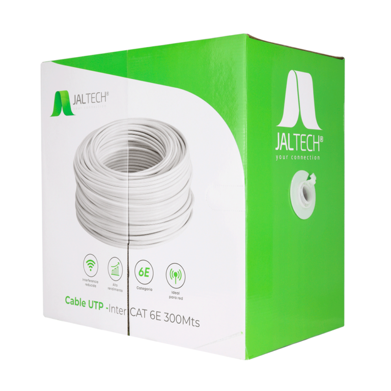 CABLE UTP INTERIOR CAT-6 300MTS – Jaltech SAS