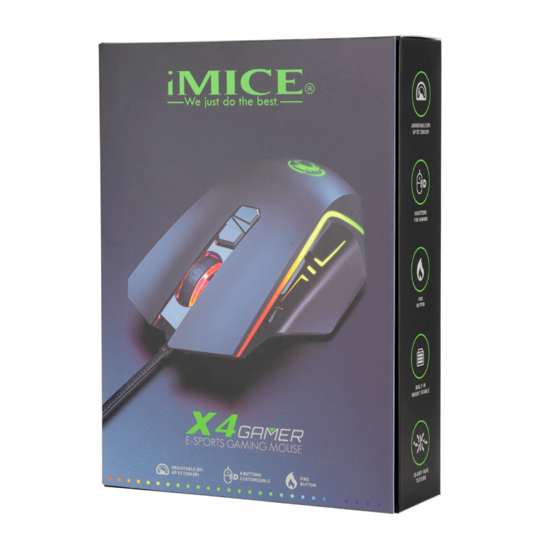 MOUSE USB GAMER 8D E-SPORTS – Jaltech SAS