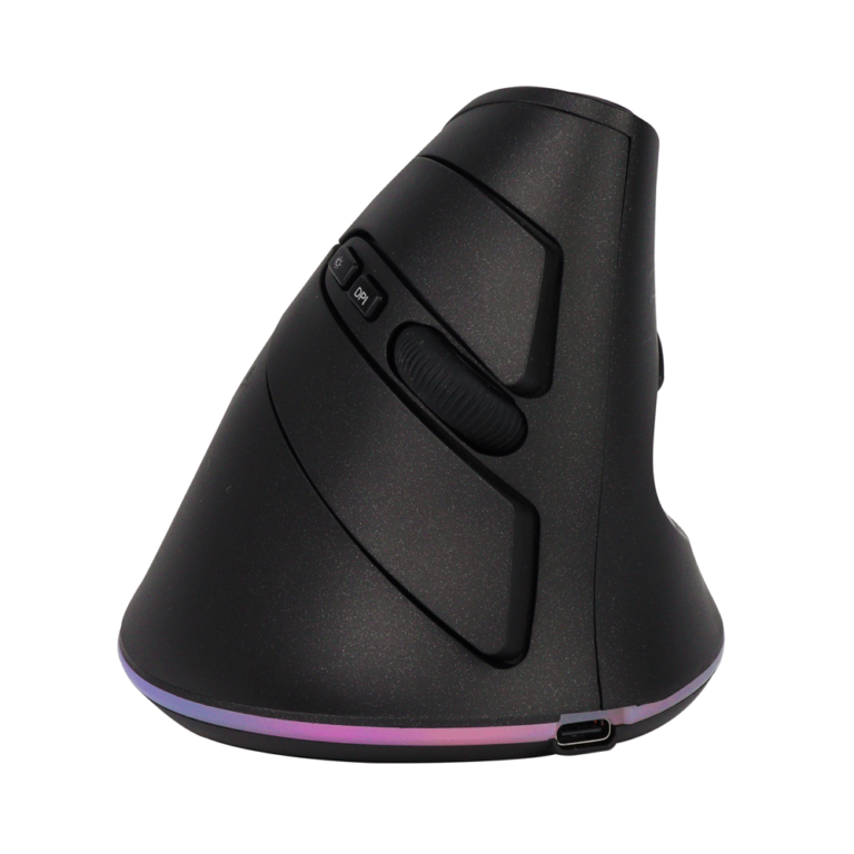 MOUSE VERTICAL BT+2.4 RBG RECHARGE 11DWX – Jaltech SAS