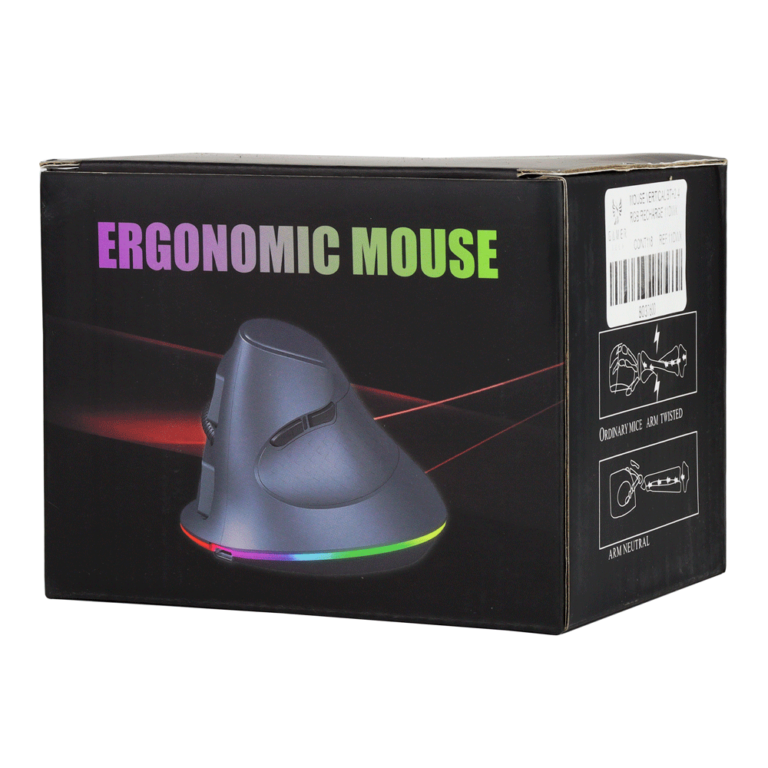 MOUSE VERTICAL BT+2.4 RBG RECHARGE 11DWX – Jaltech SAS