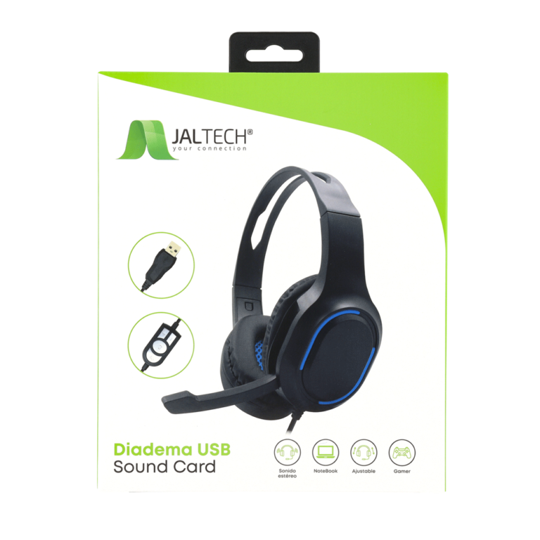 DIADEMA USB SOUND CARD – Jaltech SAS