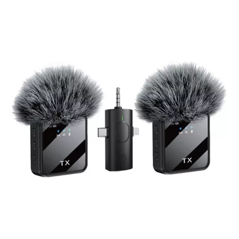 MICROFONO TX PELUDO 3 EN 1 SET X2 – F11 – Jaltech SAS