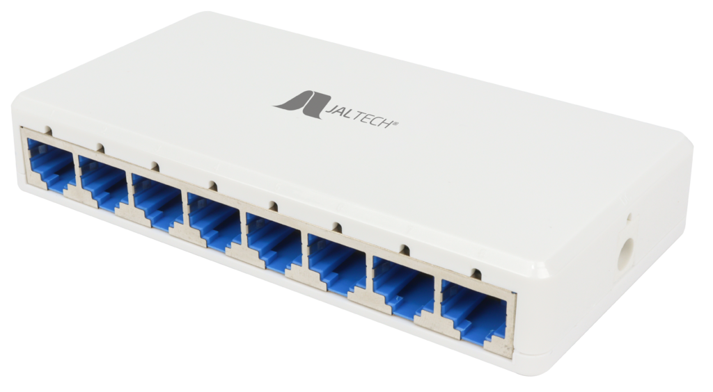 SWITCH PLUS 8 PUERTOS BASE 100 – Jaltech SAS