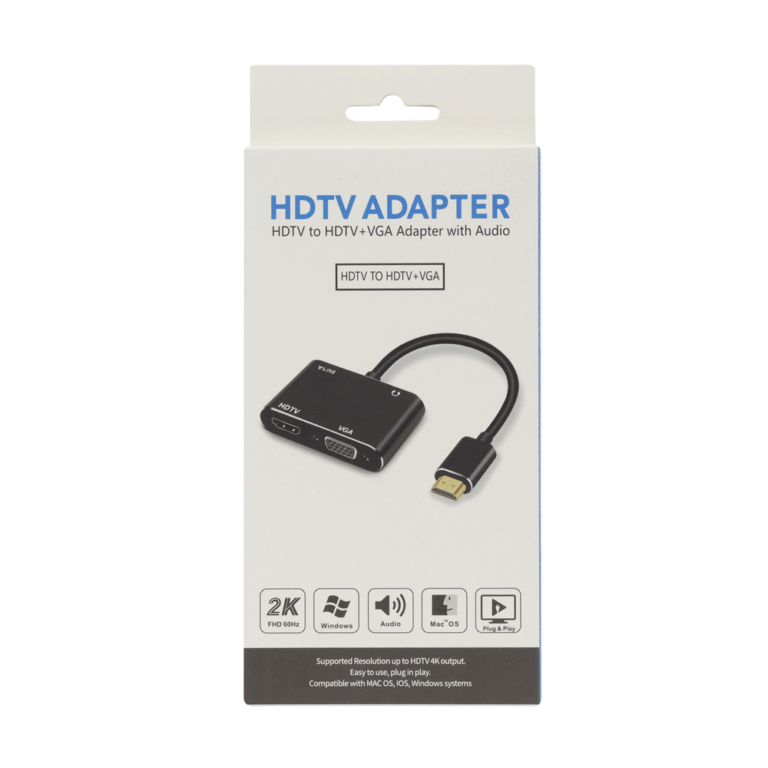 CABLE ADAPTADOR HDMI A HDMI + VGA – Jaltech SAS