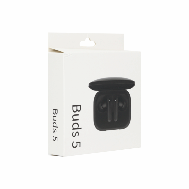 AUDÍFONOS BT TWS BLACK – BUDS 5 – Jaltech SAS
